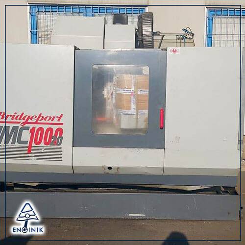 دستگاه cnc فرز 3محور BRIDGEPORT انگلستان مدل VMC 1000/20 | انجینیک