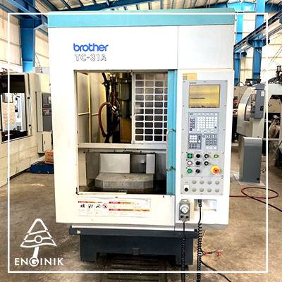 فروش دستگاه CNC فرزعمودی 3محور BROTHER ژاپن مدل TC_31A | انجینیک