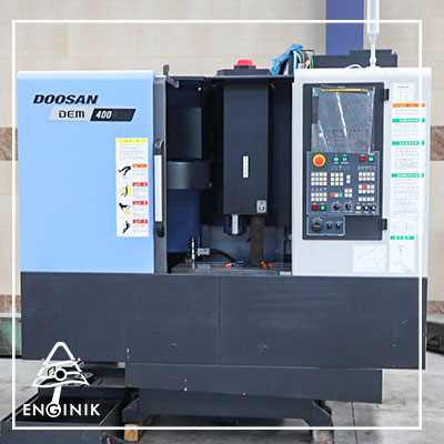فروش دستگاه CNC فرزعمودی 3محور DOOSAN کره مدل DEM4000 | انجینیک