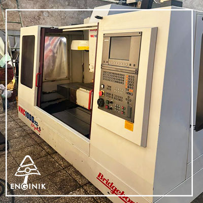 فروش دستگاه CNC فرزعمودی 3محور BRIDGPORT انگلستان مدل VMC 1000