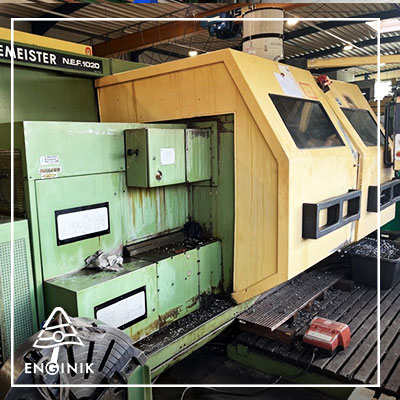 فروش دستگاه cnc تراش سنگین 2 محور Gildemeister آلمان مدل NEF 1020