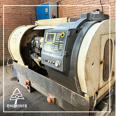 دستگاه cnc تراش افقی 2محور MACHIN SAZI TABRIZ ایران مدل TME 40